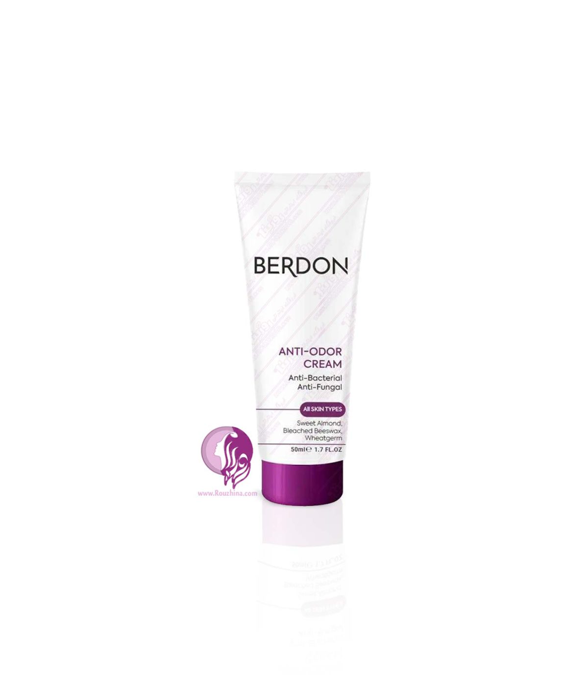 کرم ضد تعریق و رفع بوی بد بدن بردون Berdon - روژینا Rouzhina