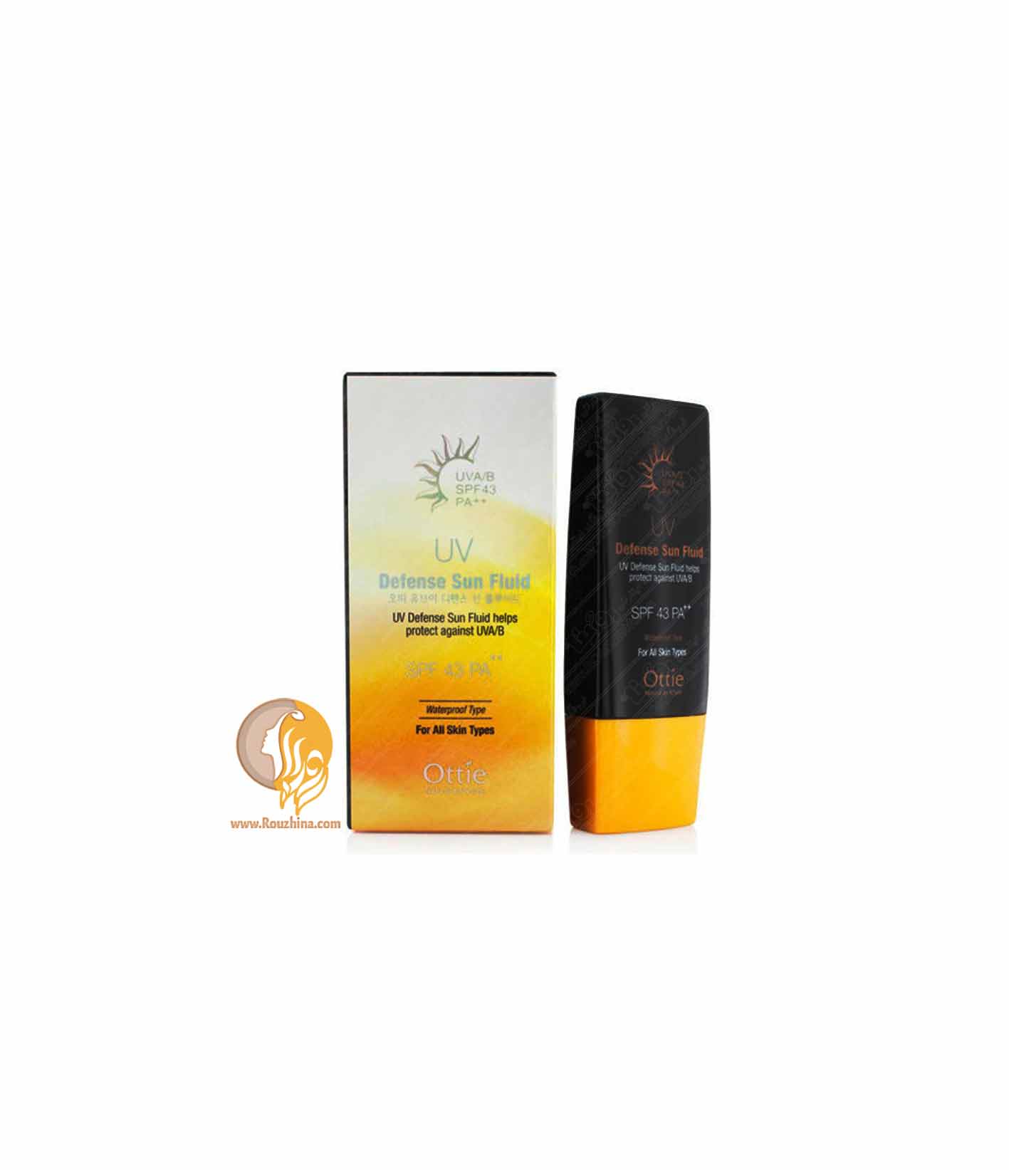قیمت خرید فلوئید ضد آفتاب SPF 43 اوتی Ottie سری Defense Sun